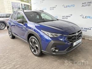 Blue Subaru Crosstrek 2025 in Riga, with an engine capacity of 2.00 L and mileage of 7 thousand km for 28500 €, photo 7 on AUTOMOTO.COM.LV
