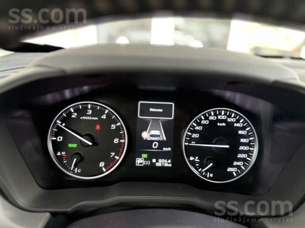 Blue Subaru Crosstrek 2025 in Riga, with an engine capacity of 2.00 L and mileage of 7 thousand km for 28500 €, photo 11 on AUTOMOTO.COM.LV