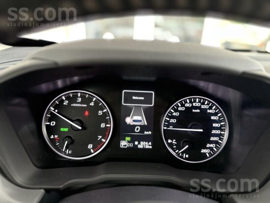 Blue Subaru Crosstrek 2025 in Riga, with an engine capacity of 2.00 L and mileage of 7 thousand km for 28500 €, photo 11 on AUTOMOTO.COM.LV