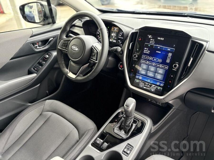Blue Subaru Crosstrek 2025 in Riga, with an engine capacity of 2.00 L and mileage of 7 thousand km for 28500 €, photo 20 on AUTOMOTO.COM.LV