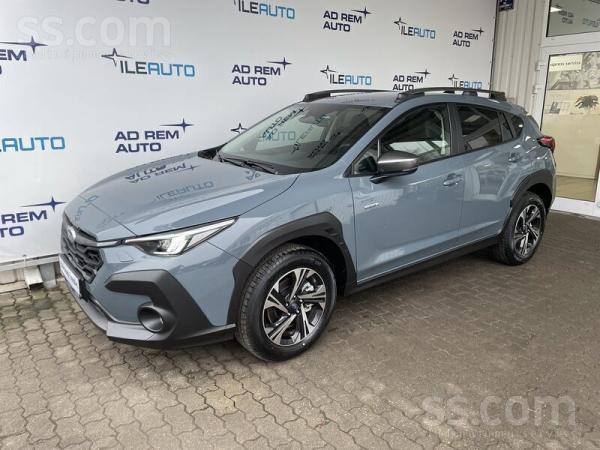 Blue Subaru Crosstrek 2026 in Riga, with an engine capacity of 2.00 L and mileage of 15 thousand km for 30990 €, photo 2 on AUTOMOTO.COM.LV