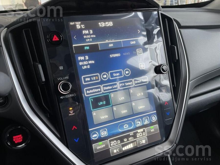 Синий Субару Crosstrek 2026 в Рига, объемом двигателя 2.00 л и пробегом 15 тыс. км за 30990 €, фото 26 на AUTOMOTO.COM.LV