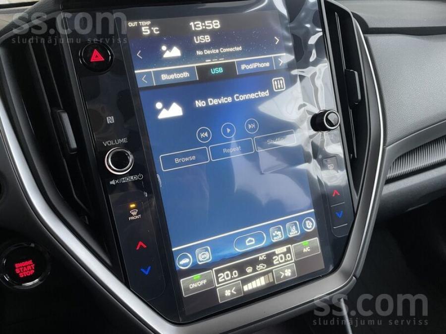 Синий Субару Crosstrek 2026 в Рига, объемом двигателя 2.00 л и пробегом 15 тыс. км за 30990 €, фото 27 на AUTOMOTO.COM.LV