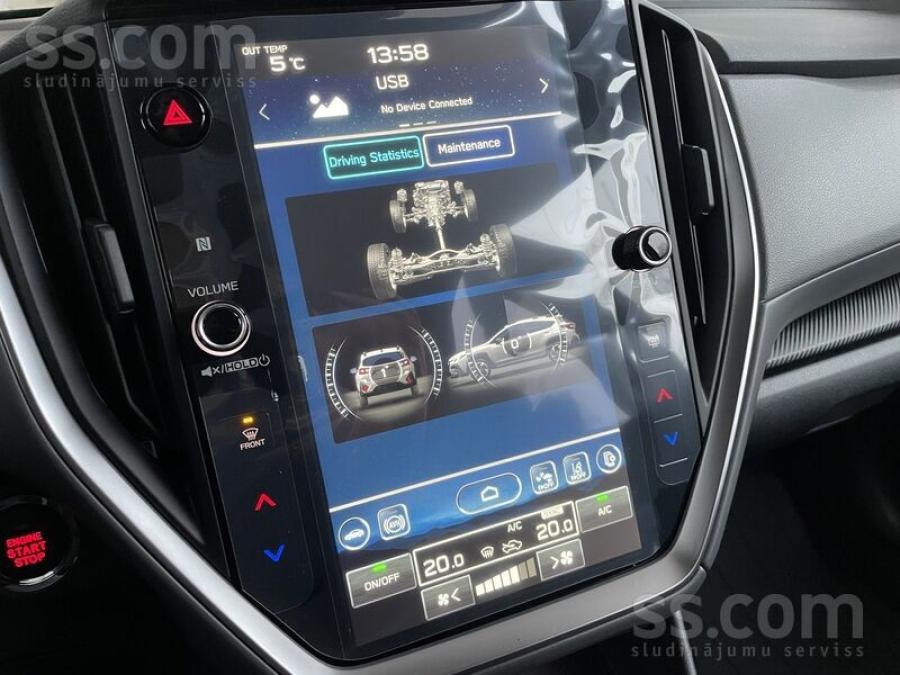 Синий Субару Crosstrek 2026 в Рига, объемом двигателя 2.00 л и пробегом 15 тыс. км за 30990 €, фото 29 на AUTOMOTO.COM.LV