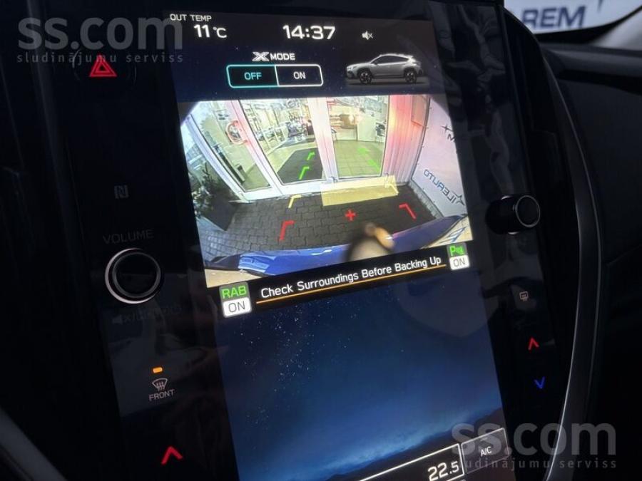 Синий Субару Crosstrek 2026 в Рига, объемом двигателя 2.00 л и пробегом 15 тыс. км за 32400 €, фото 23 на AUTOMOTO.COM.LV