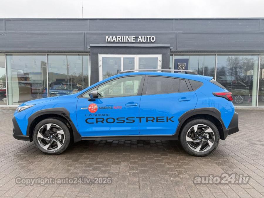 Zils Subaru Crosstrek 2025 Jehvi, ar dzinēja tilpumu 2.00 L un nobraukumu 10 tūkst. km par 33900 €, foto 1 vietnē AUTOMOTO.COM.LV
