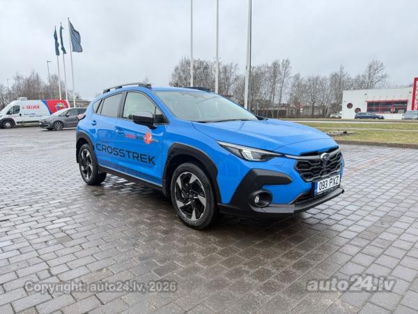 Blue Subaru Crosstrek 2025 in Johvi, with an engine capacity of 2.00 L and mileage of 10 thousand km for 33900 €, photo 3 on AUTOMOTO.COM.LV