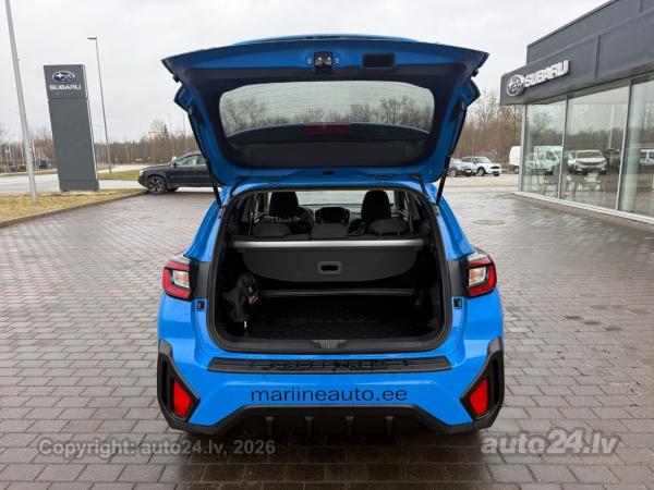 Blue Subaru Crosstrek 2025 in Johvi, with an engine capacity of 2.00 L and mileage of 10 thousand km for 33900 €, photo 6 on AUTOMOTO.COM.LV