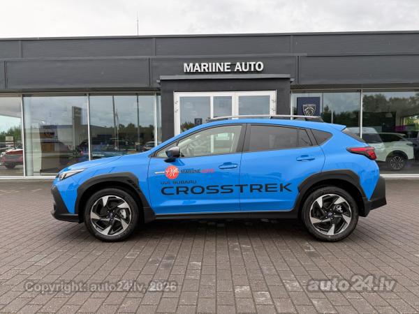 Blue Subaru Crosstrek 2025 in Johvi, with an engine capacity of 2.00 L and mileage of 10 thousand km for 32490 €, photo 1 on AUTOMOTO.COM.LV