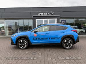 Blue Subaru Crosstrek 2025 in Johvi, with an engine capacity of 2.00 L and mileage of 10 thousand km for 32490 €, photo  on AUTOMOTO.COM.LV