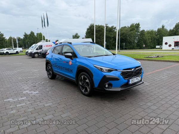 Blue Subaru Crosstrek 2025 in Johvi, with an engine capacity of 2.00 L and mileage of 10 thousand km for 32490 €, photo 3 on AUTOMOTO.COM.LV