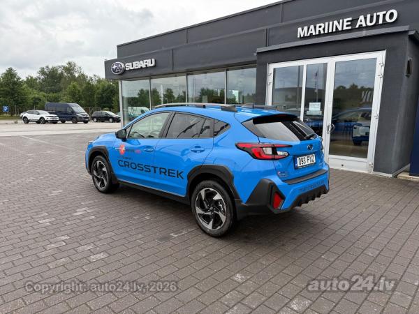 Blue Subaru Crosstrek 2025 in Johvi, with an engine capacity of 2.00 L and mileage of 10 thousand km for 32490 €, photo 5 on AUTOMOTO.COM.LV