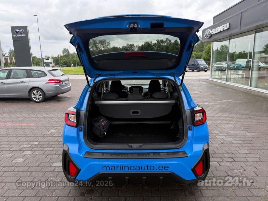 Blue Subaru Crosstrek 2025 in Johvi, with an engine capacity of 2.00 L and mileage of 10 thousand km for 32490 €, photo 7 on AUTOMOTO.COM.LV