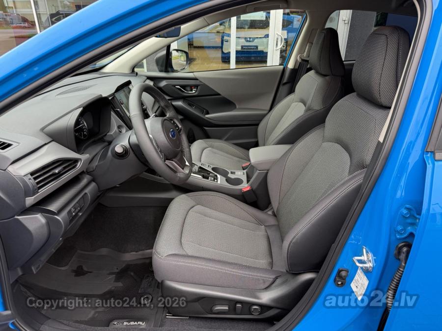 Blue Subaru Crosstrek 2025 in Johvi, with an engine capacity of 2.00 L and mileage of 10 thousand km for 32490 €, photo 8 on AUTOMOTO.COM.LV