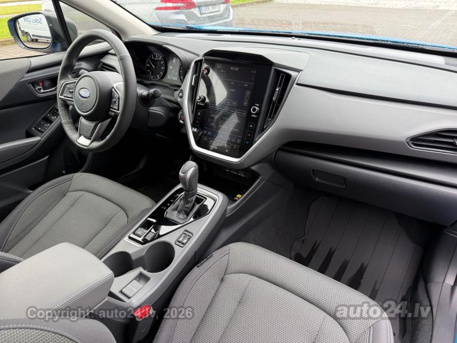 Blue Subaru Crosstrek 2025 in Johvi, with an engine capacity of 2.00 L and mileage of 10 thousand km for 32490 €, photo 11 on AUTOMOTO.COM.LV