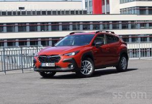 Brown Subaru Crosstrek 2024 in Riga, with an engine capacity of 2.00 L and mileage of 10 thousand km for 26980 €, photo 4 on AUTOMOTO.COM.LV