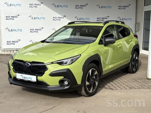 Green Subaru Crosstrek 2026 in Riga, with an engine capacity of 2.00 L and mileage of 12 thousand km for 34400 €, photo 1 on AUTOMOTO.COM.LV