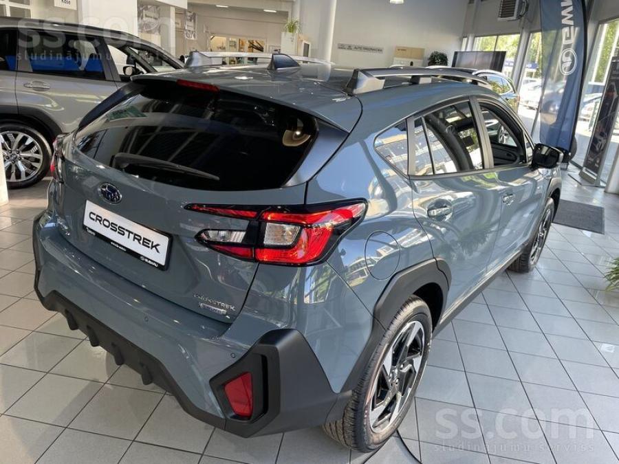 Pelēks Subaru Crosstrek 2025 Rīga, ar dzinēja tilpumu 2.00 L un nobraukumu 12 tūkst. km par 34400 €, foto 4 vietnē AUTOMOTO.COM.LV