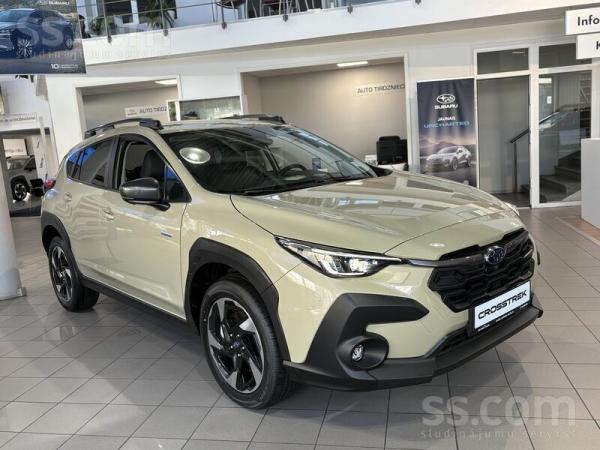 Grey Subaru Crosstrek 2026 in Riga, with an engine capacity of 2.00 L and mileage of 0 thousand km for 34400 €, photo 4 on AUTOMOTO.COM.LV