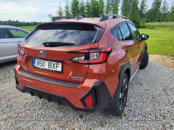 Orange Subaru Crosstrek 2024 in Tallinn, with an engine capacity of 2.00 L and mileage of 35 thousand km for 32200 €, photo 7 on AUTOMOTO.COM.LV