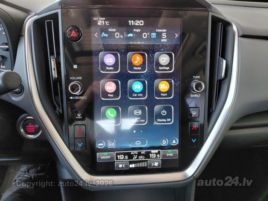 Oranžs Subaru Crosstrek 2024 Tallina, ar dzinēja tilpumu 2.00 L un nobraukumu 19 tūkst. km par 29900 €, foto 12 vietnē AUTOMOTO.COM.LV