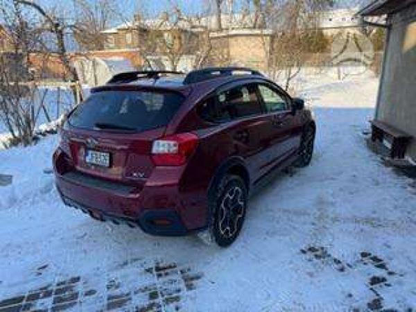 Sarkans Subaru Crosstrek 2013 Kauņa, ar dzinēja tilpumu 2.00 L un nobraukumu 134 tūkst. km par 7500 €, foto 1 vietnē AUTOMOTO.COM.LV