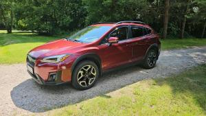 Красный Субару Crosstrek 2019 в Вильнюс, объемом двигателя 2.00 л и пробегом 77 тыс. км за 19000 €, фото 3 на AUTOMOTO.COM.LV