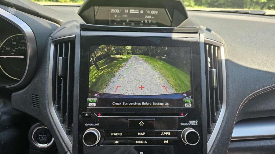 Красный Субару Crosstrek 2019 в Вильнюс, объемом двигателя 2.00 л и пробегом 77 тыс. км за 19000 €, фото 19 на AUTOMOTO.COM.LV
