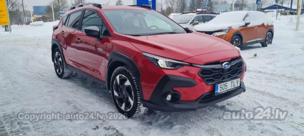 Красный Субару Crosstrek 2024 в Таллин, объемом двигателя 2.00 л и пробегом 13 тыс. км за 32900 €, фото 3 на AUTOMOTO.COM.LV