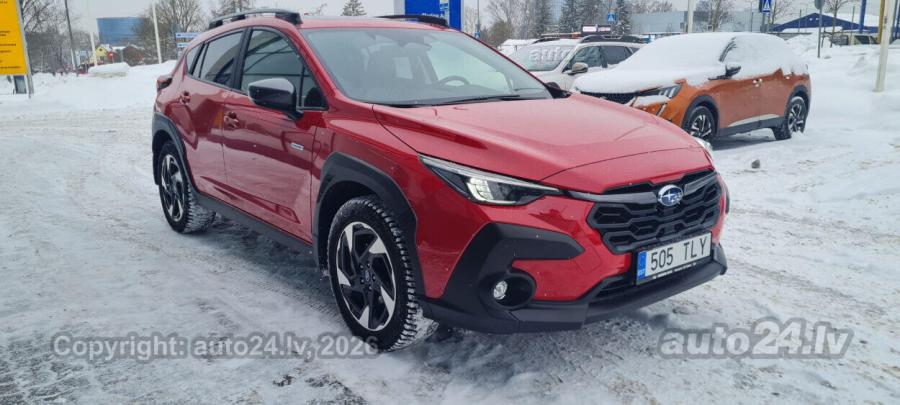 Красный Субару Crosstrek 2024 в Таллин, объемом двигателя 2.00 л и пробегом 13 тыс. км за 32900 €, фото 3 на AUTOMOTO.COM.LV