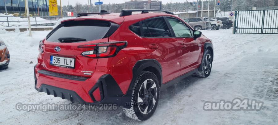 Красный Субару Crosstrek 2024 в Таллин, объемом двигателя 2.00 л и пробегом 13 тыс. км за 32900 €, фото 4 на AUTOMOTO.COM.LV