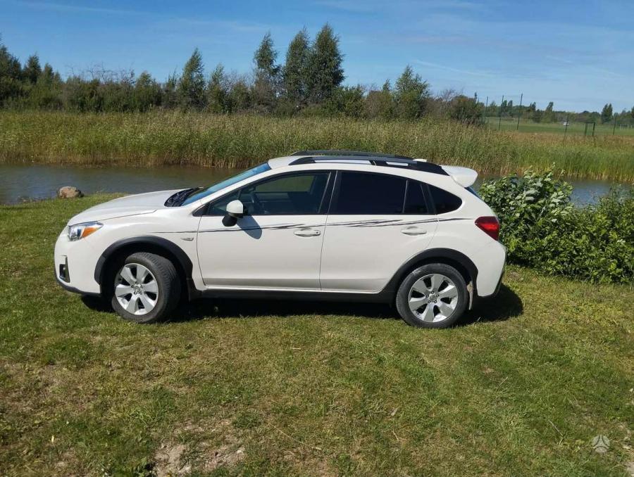 Белый Субару Crosstrek 2016 в Клайпеда, объемом двигателя 2.00 л и пробегом 133 тыс. км за 9000 €, фото 9 на AUTOMOTO.COM.LV