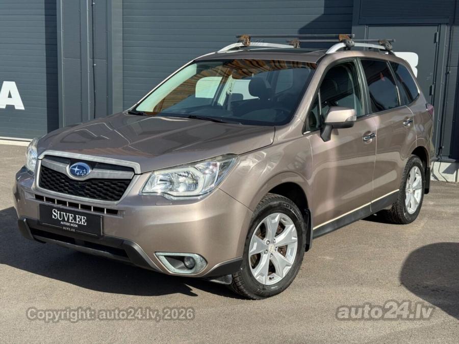 Beige Subaru Forester 2014 in Tallinn, with an engine capacity of 2.00 L and mileage of 164 thousand km for 9995 €, photo 28 on AUTOMOTO.COM.LV