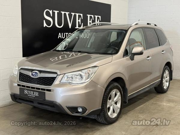 Smilšu krāsa Subaru Forester 2014 Tallina, ar dzinēja tilpumu 2.00 L un nobraukumu 164 tūkst. km par 8495 €, foto 1 vietnē AUTOMOTO.COM.LV