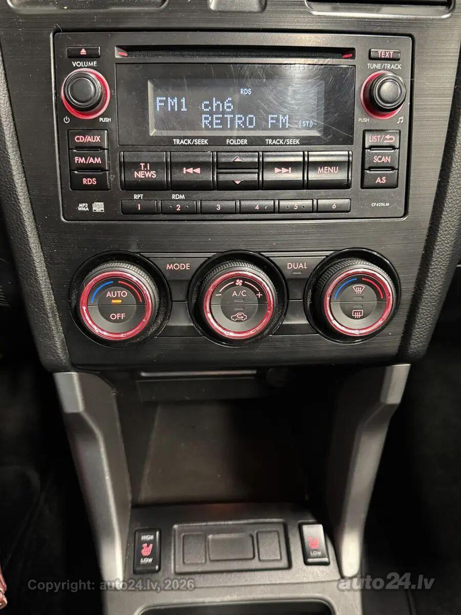 Smilšu krāsa Subaru Forester 2014 Tallina, ar dzinēja tilpumu 2.00 L un nobraukumu 164 tūkst. km par 8495 €, foto 16 vietnē AUTOMOTO.COM.LV