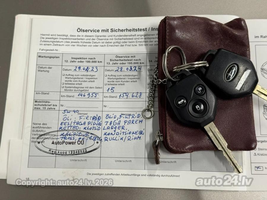 Smilšu krāsa Subaru Forester 2014 Tallina, ar dzinēja tilpumu 2.00 L un nobraukumu 164 tūkst. km par 8495 €, foto 25 vietnē AUTOMOTO.COM.LV