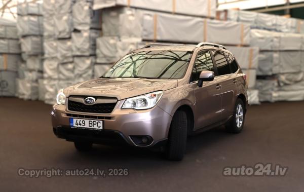 Beige Subaru Forester 2015 in Tallinn, with an engine capacity of 2.00 L and mileage of 170 thousand km for 8700 €, photo 1 on AUTOMOTO.COM.LV