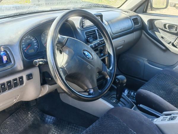 Black Subaru Forester 2001 in Silute, with an engine capacity of 2.00 L and mileage of 360 thousand km for 1350 €, photo 9 on AUTOMOTO.COM.LV