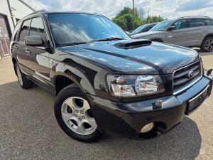 Melns Subaru Forester 2004 Utena, ar dzinēja tilpumu 1.99 L un nobraukumu 270 tūkst. km par 4850 €, foto  vietnē AUTOMOTO.COM.LV