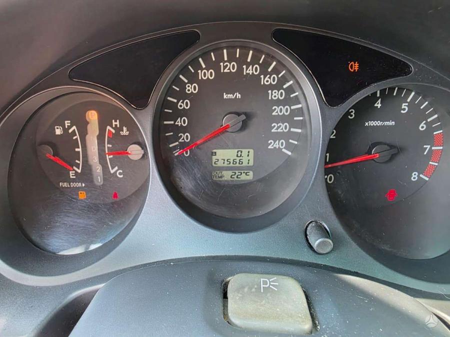 Black Subaru Forester 2004 in Utena, with an engine capacity of 1.99 L and mileage of 270 thousand km for 4850 €, photo 12 on AUTOMOTO.COM.LV