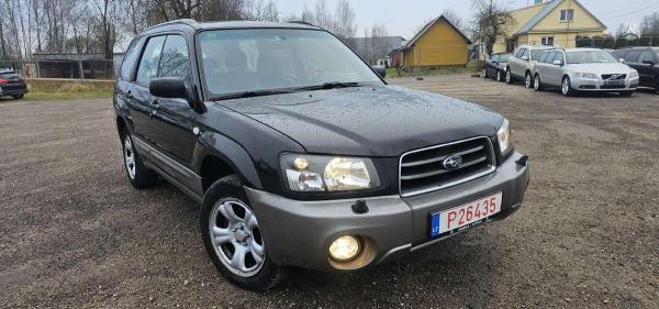 Melns Subaru Forester 2005 Utena, ar dzinēja tilpumu 1.99 L un nobraukumu 254 tūkst. km par 3650 €, foto 1 vietnē AUTOMOTO.COM.LV