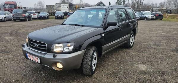 Melns Subaru Forester 2005 Utena, ar dzinēja tilpumu 1.99 L un nobraukumu 254 tūkst. km par 3650 €, foto 7 vietnē AUTOMOTO.COM.LV