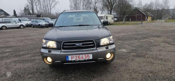 Melns Subaru Forester 2005 Utena, ar dzinēja tilpumu 1.99 L un nobraukumu 254 tūkst. km par 3650 €, foto 8 vietnē AUTOMOTO.COM.LV