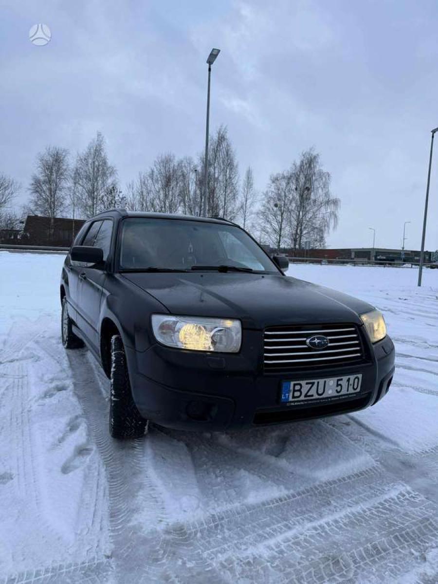 Черный Субару Форестер 2006 в Кайшядорис, объемом двигателя 1.99 л и пробегом 308 тыс. км за 3200 €, фото 2 на AUTOMOTO.COM.LV