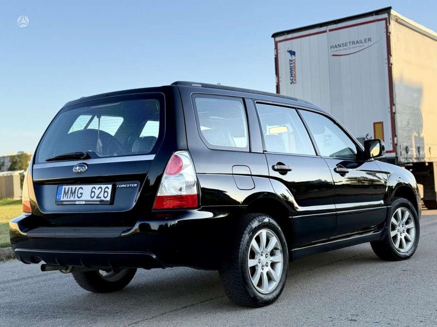 Черный Субару Форестер 2006 в Радвилишкис, объемом двигателя 2.00 л и пробегом 363 тыс. км за 3600 €, фото 9 на AUTOMOTO.COM.LV