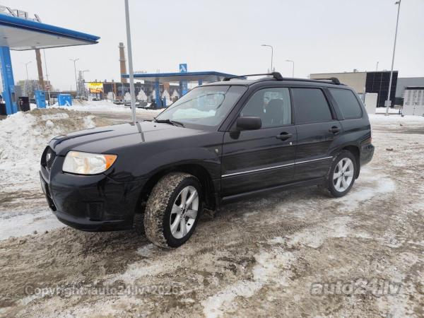Black Subaru Forester 2007 in Tallinn, with an engine capacity of 2.50 L and mileage of 113 thousand km for 7500 €, photo 1 on AUTOMOTO.COM.LV
