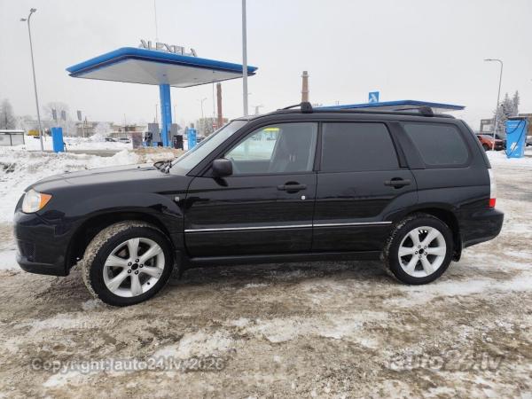 Black Subaru Forester 2007 in Tallinn, with an engine capacity of 2.50 L and mileage of 113 thousand km for 7500 €, photo 2 on AUTOMOTO.COM.LV