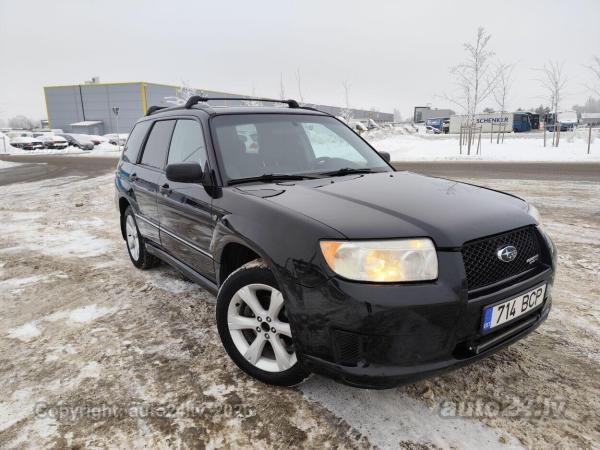 Black Subaru Forester 2007 in Tallinn, with an engine capacity of 2.50 L and mileage of 113 thousand km for 7500 €, photo 8 on AUTOMOTO.COM.LV