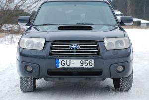 Black Subaru Forester 2007 in Riga, with an engine capacity of 2.50 L and mileage of 246 thousand km for 5100 €, photo  on AUTOMOTO.COM.LV
