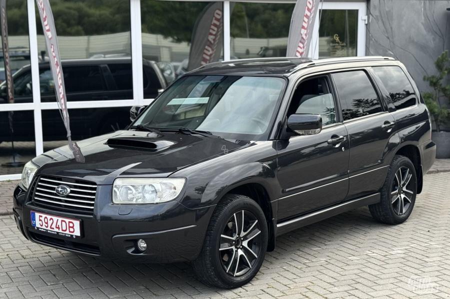 Melns Subaru Forester 2007 Radviliškis, ar dzinēja tilpumu 2.50 L un nobraukumu 249 tūkst. km par 5650 €, foto 4 vietnē AUTOMOTO.COM.LV